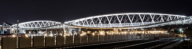 Lineære LED armaturer til udendørs brug fra Color Kinetics
